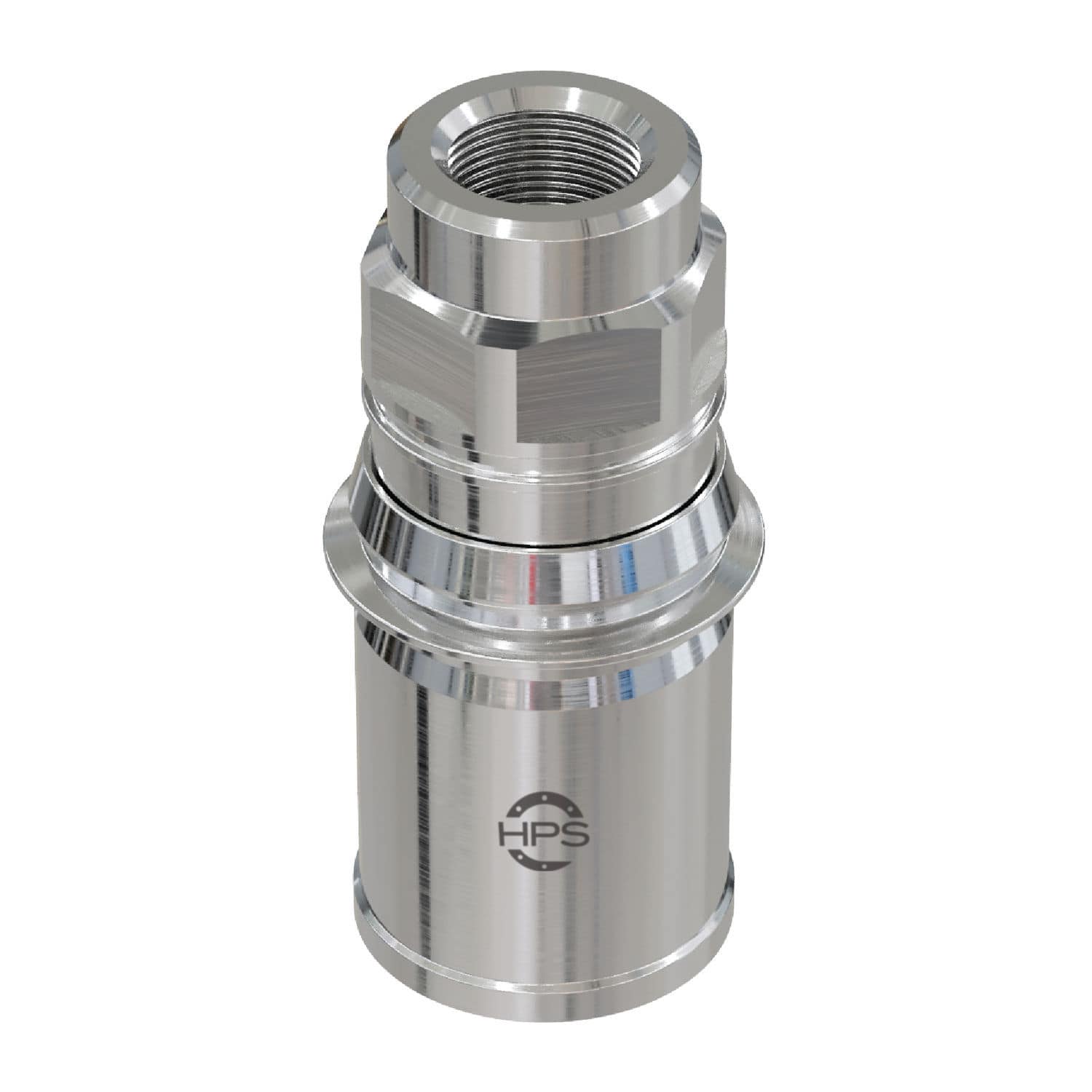 Female fitting - SERIE-I - HPS International - hydraulic / socket / tapped