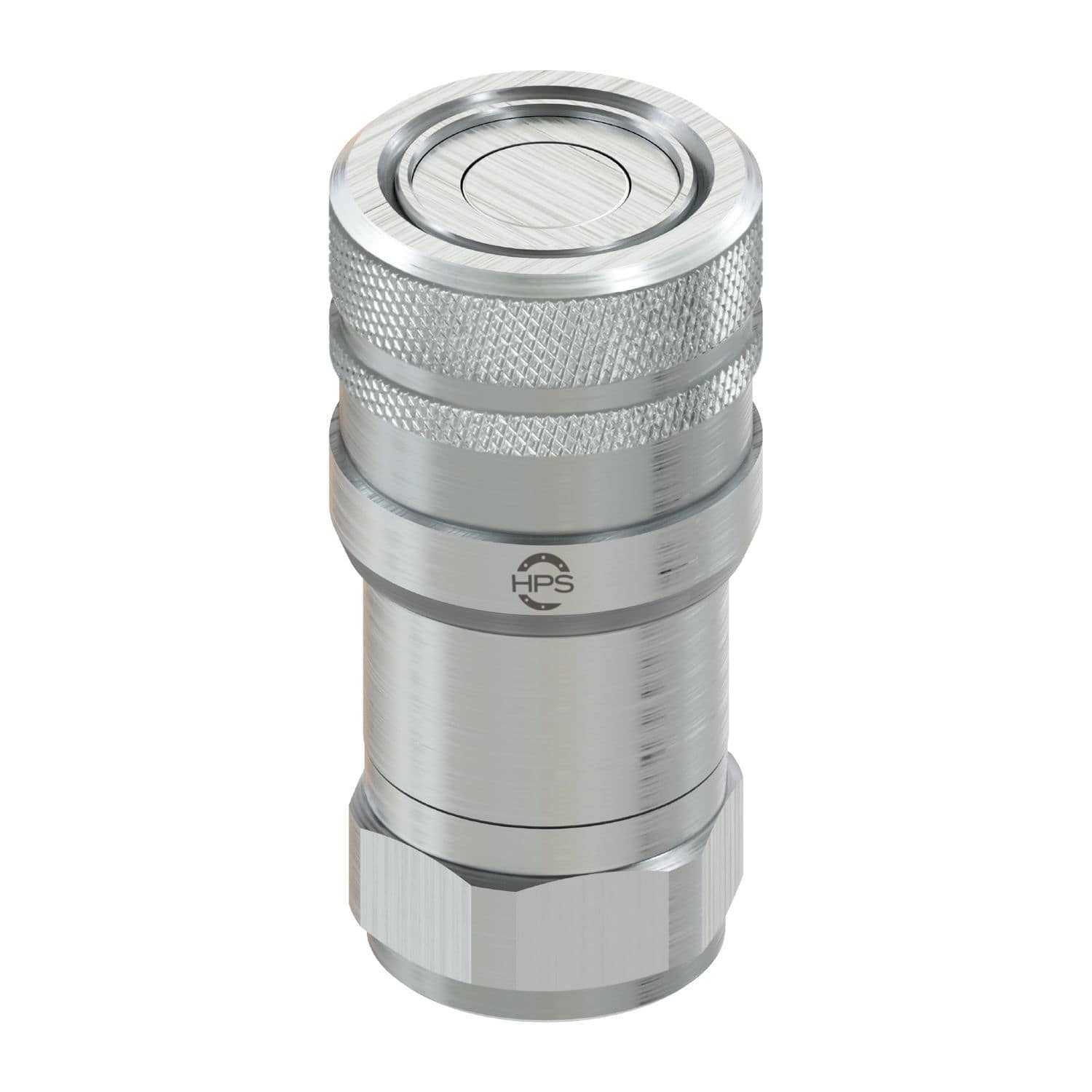 Quick coupling - HPS International - for hydraulic oil / threaded / steel