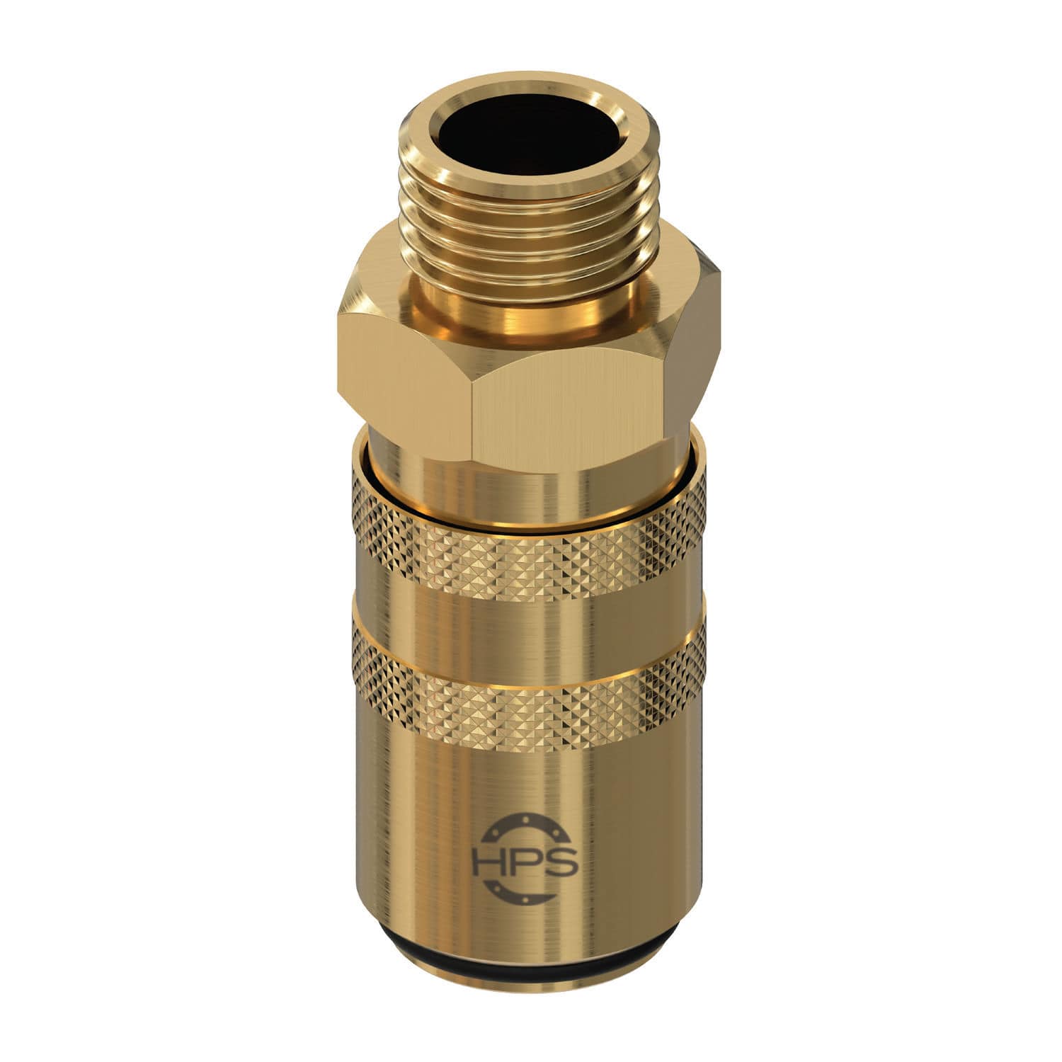 Hydraulic fitting - HPS International - socket / threaded / straight