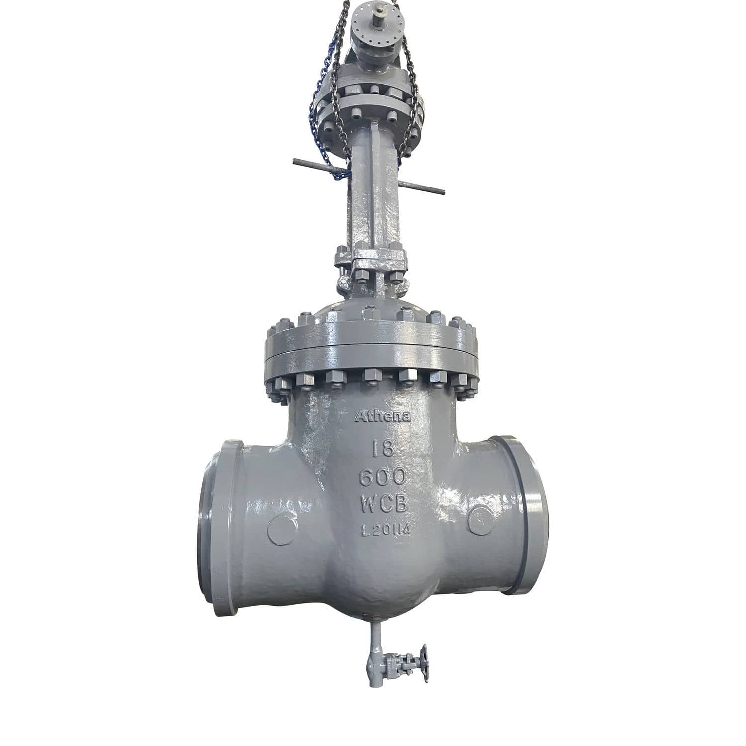 Gate valve - Athena Engineering S.r.l. - with handwheel / flow control ...