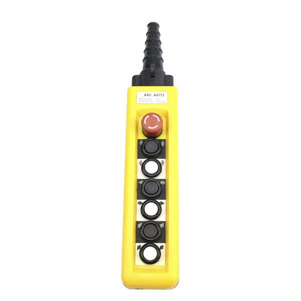 6-button pendant station - XAC7 - Lssine - control / for cranes / for hoists