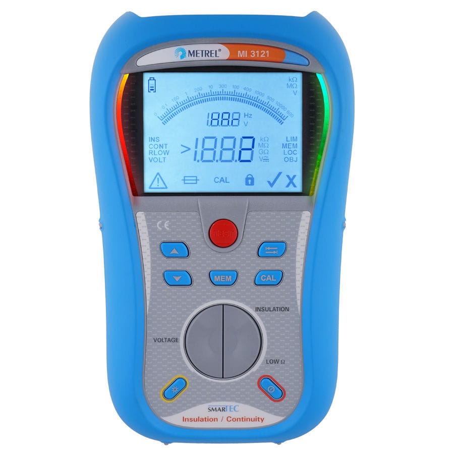 Voltage tester - MI 3121 SMARTEC - METREL - insulation / continuity ...