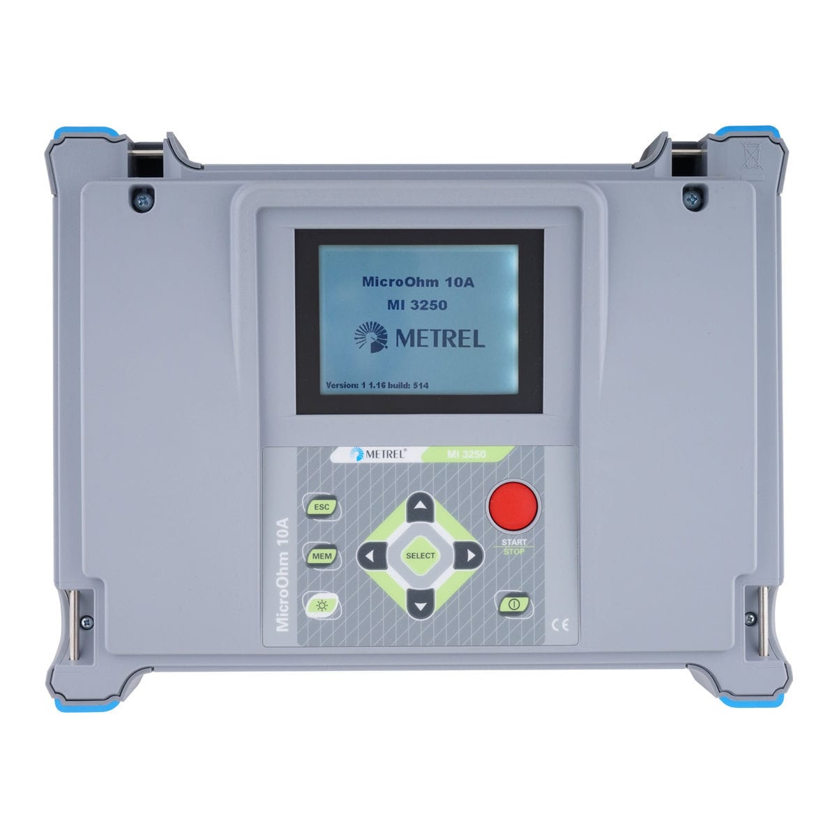 Digital microhmmeter - MI 3250 MicroOhm 10A - METREL - portable / low ...