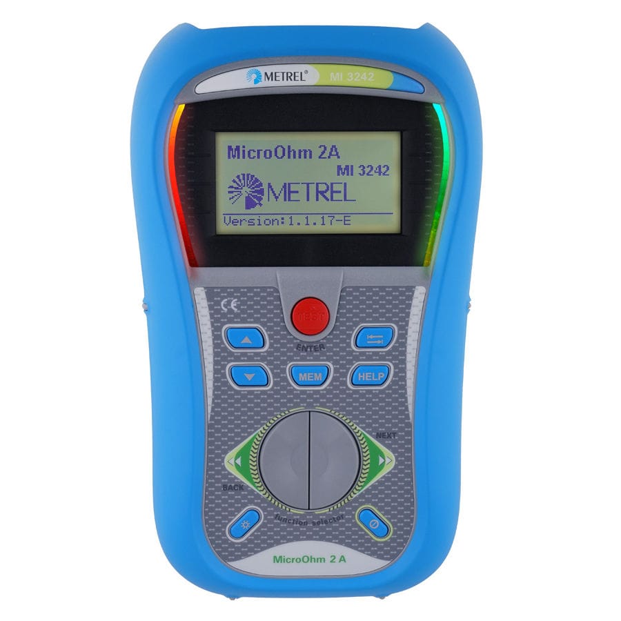 Digital microhmmeter - MI 3242 MicroOhm 2A - METREL - portable / low ...