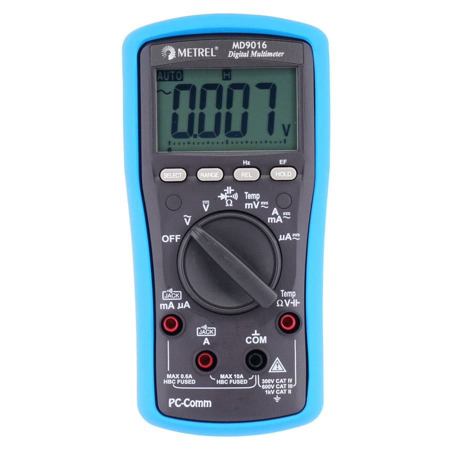 Digital multimeter - MD 9016 - METREL - portable / 1000 V / 600 V