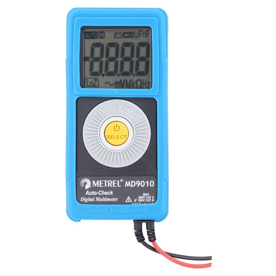 Digital multimeter - MD 9010 - METREL - portable / 300 V / 600 V