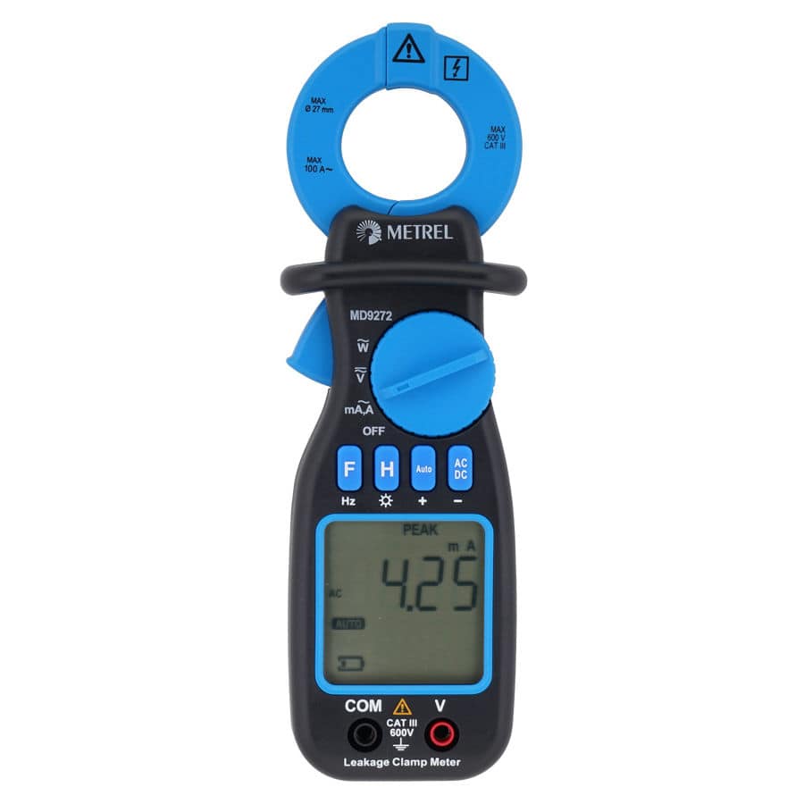 TRMS clamp multimeter - MD 9272 - METREL - digital / portable / 600 V