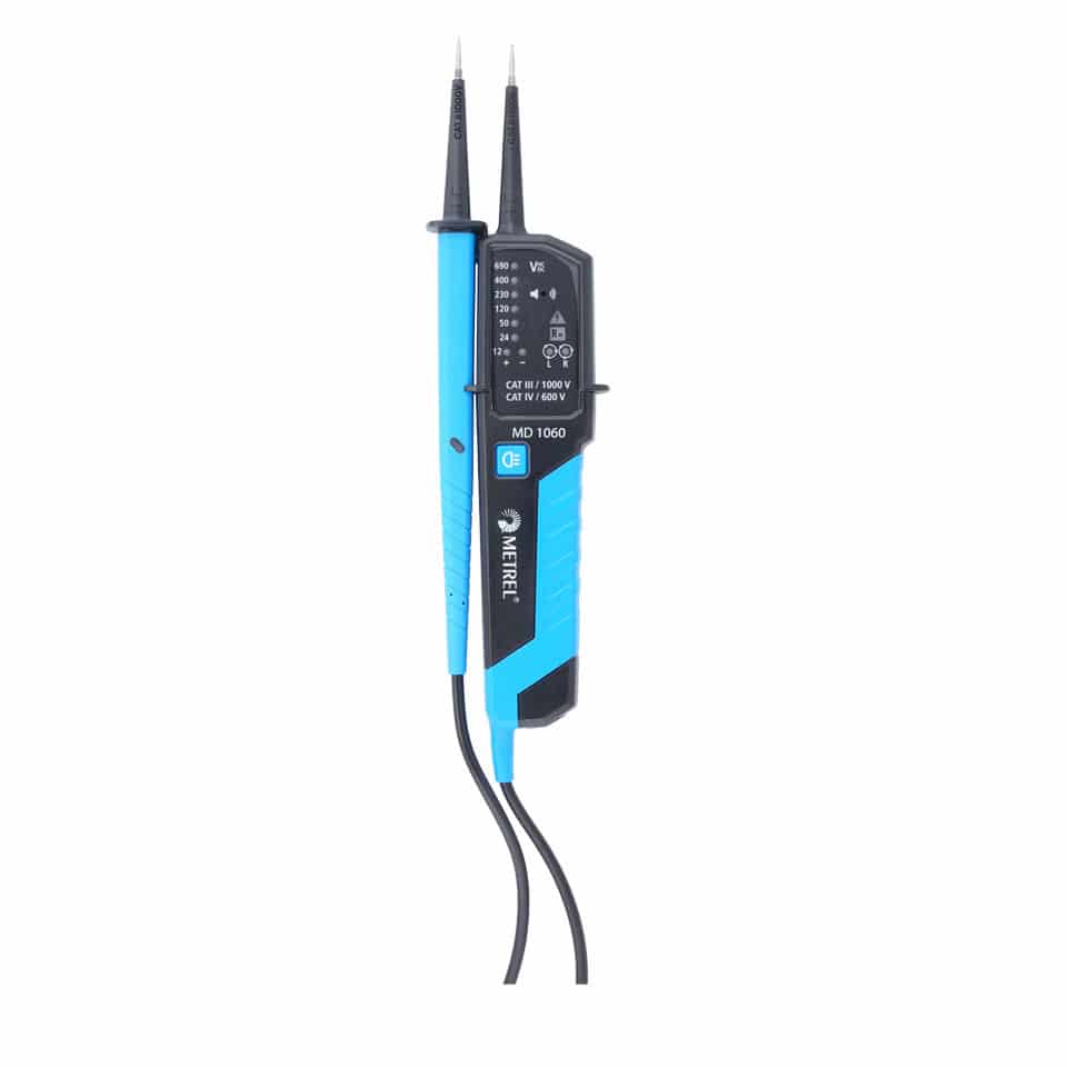 Voltage tester - MD 1060 LED - METREL - continuity / phase sequence / phase