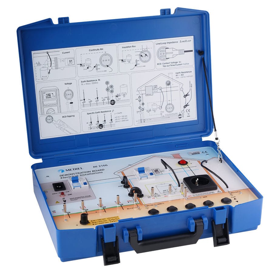 Electrical installation demonstration board - MI 2166 - METREL