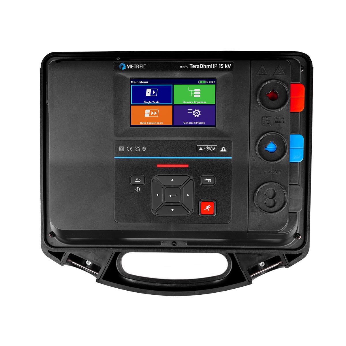 Insulation resistance meter - MI 3215 TeraOhmHP 15 kV - METREL