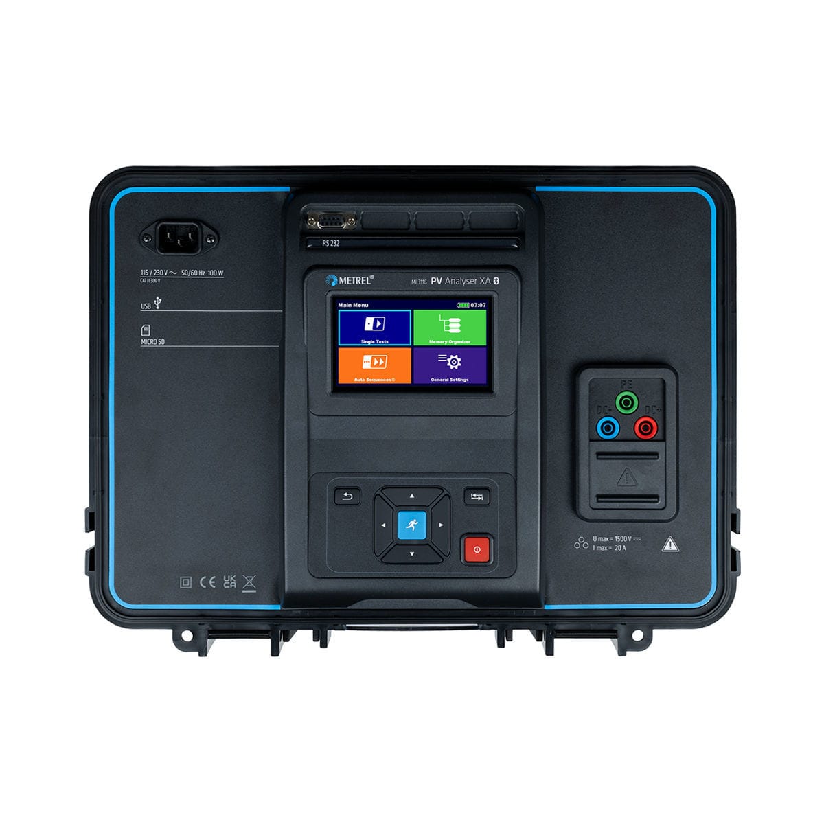 Electrical safety tester - MI 3116 - METREL - voltage / electric ...