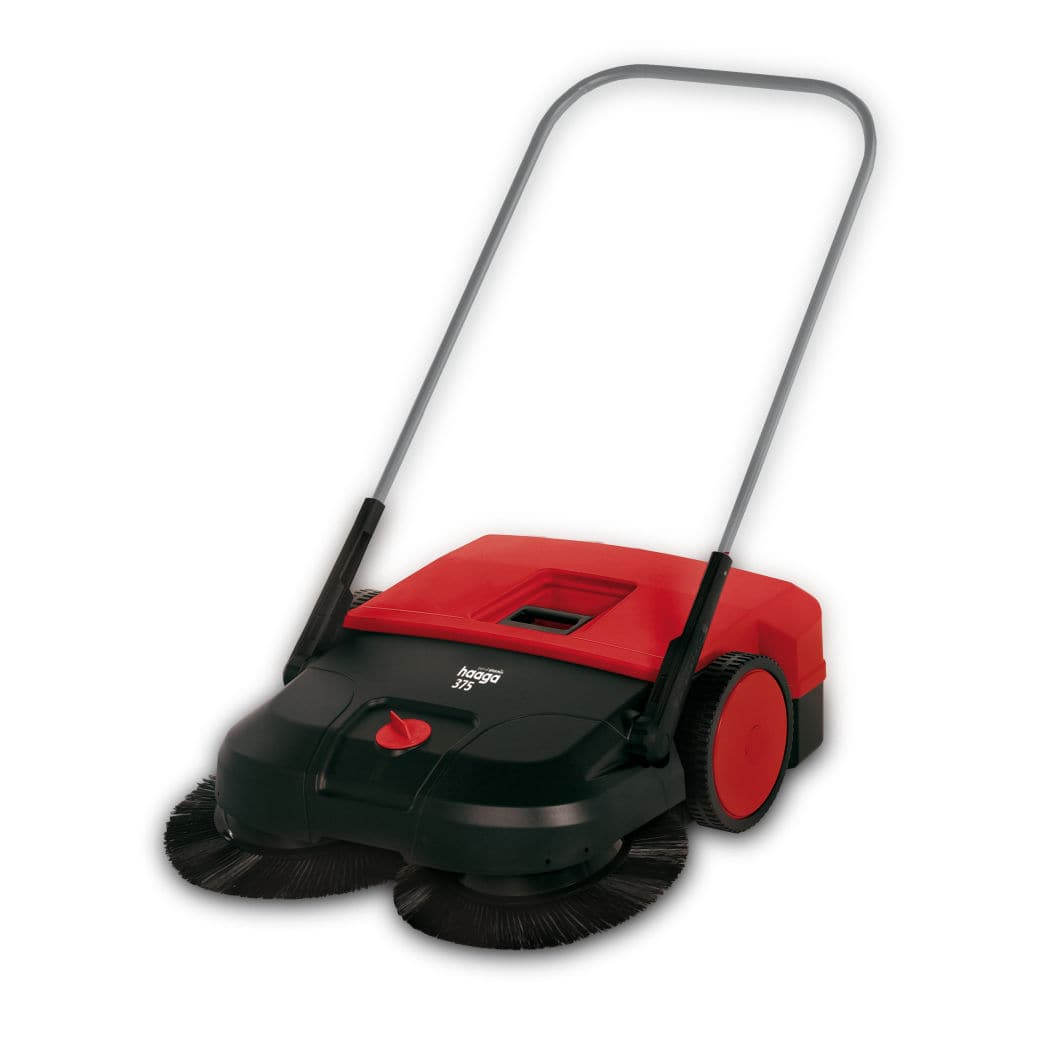 Walk-behind sweeper - Haaga 375 - Starmix - manual / carpet