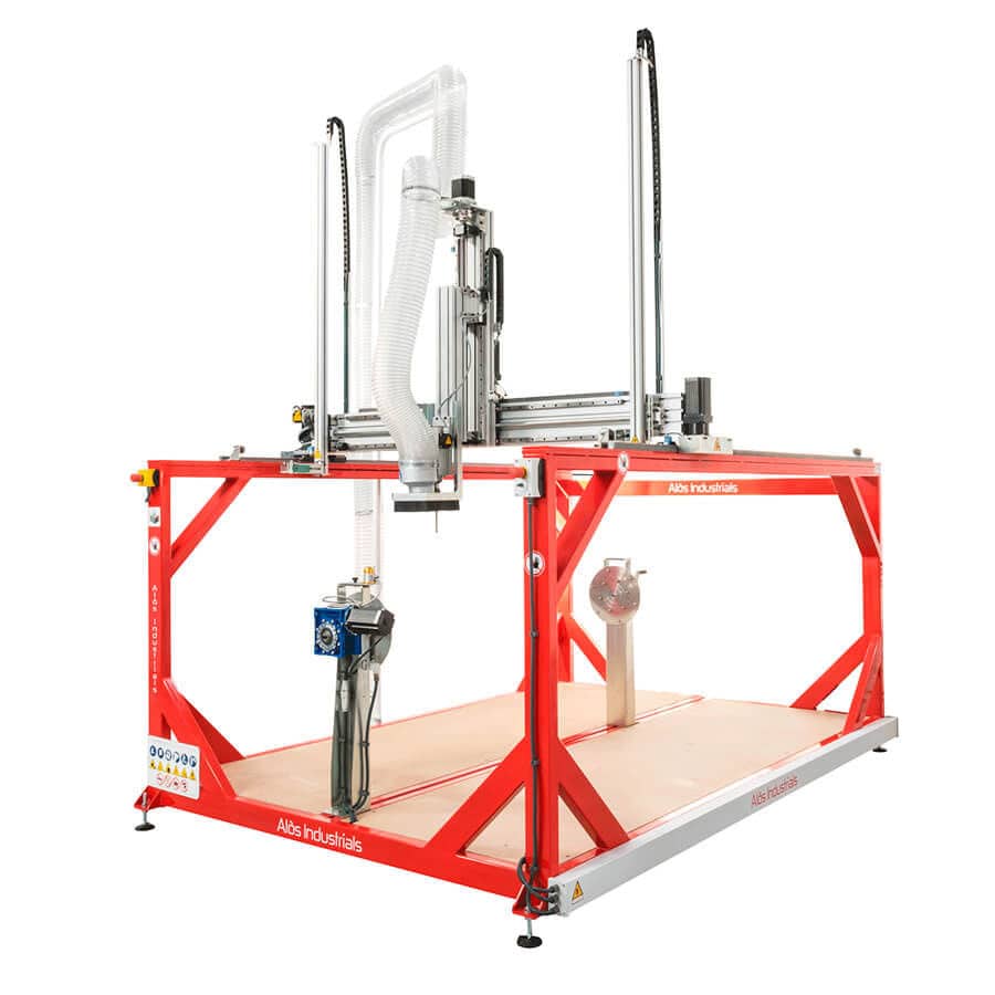 4-axis CNC milling machine - B140C - Alòs Industrials - vertical / for ...