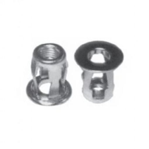 Threaded insert - JACKFIX series - FIXI - steel / flat-head