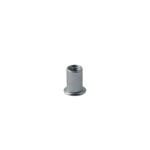 Threaded insert - IX-ITTG series - FIXI - knurled / stainless steel / flat-head