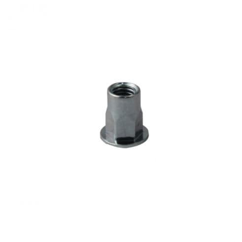 Threaded insert - IX-ITTSE series - FIXI - stainless steel / flat-head