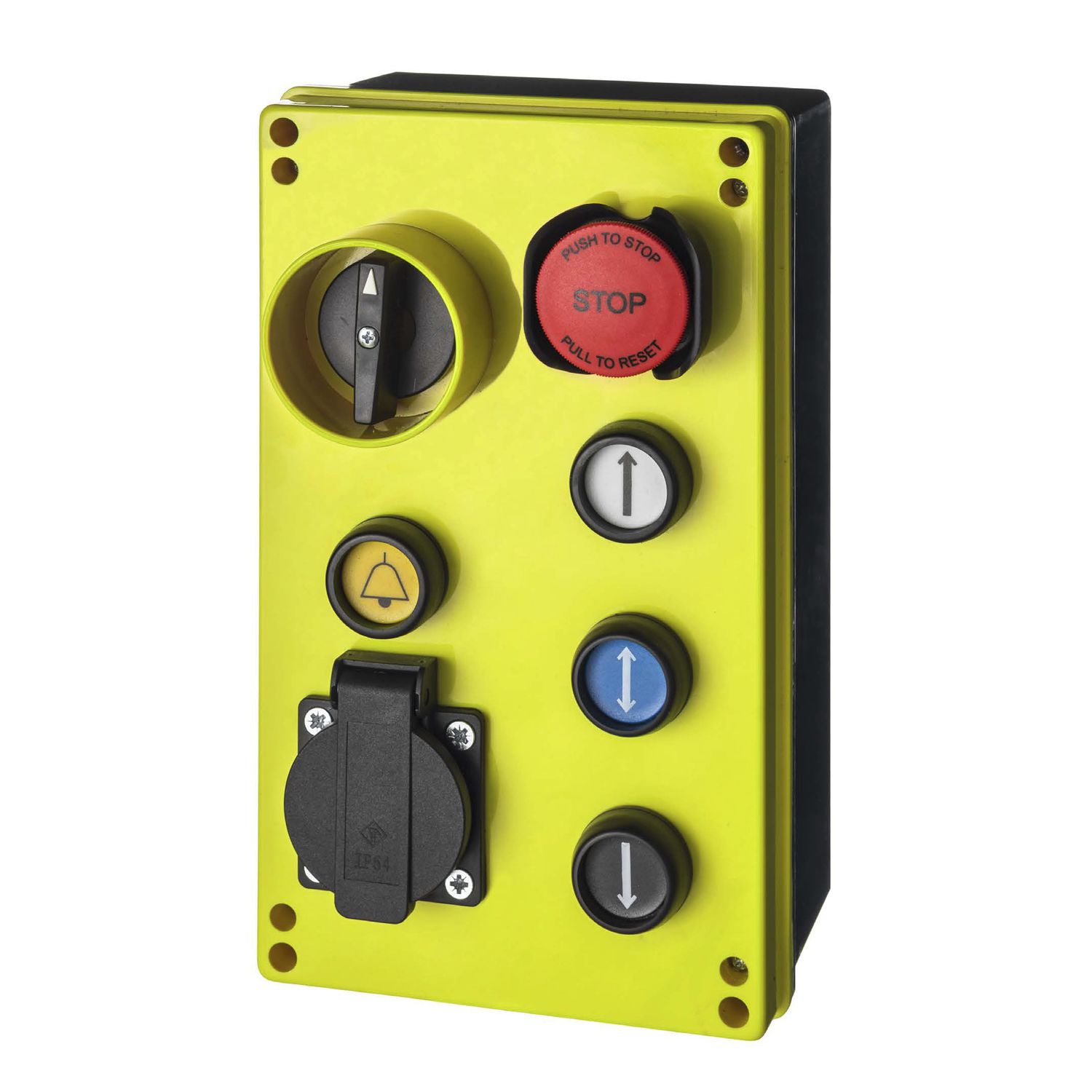 5-button pendant station - EMS Electro Mecanicals Systems - IP65 ...