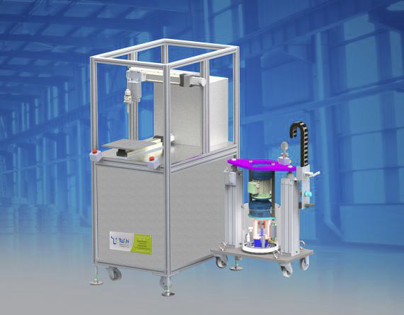 Mastic batch blender - Twin Engineers Pvt. Ltd. - high-precision / mobile