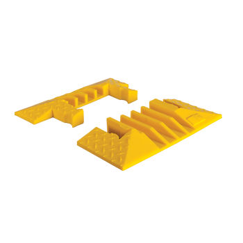 Floor-mounted cable protector - YJ4EB-125 - Linebacker Safety - vehicle ...