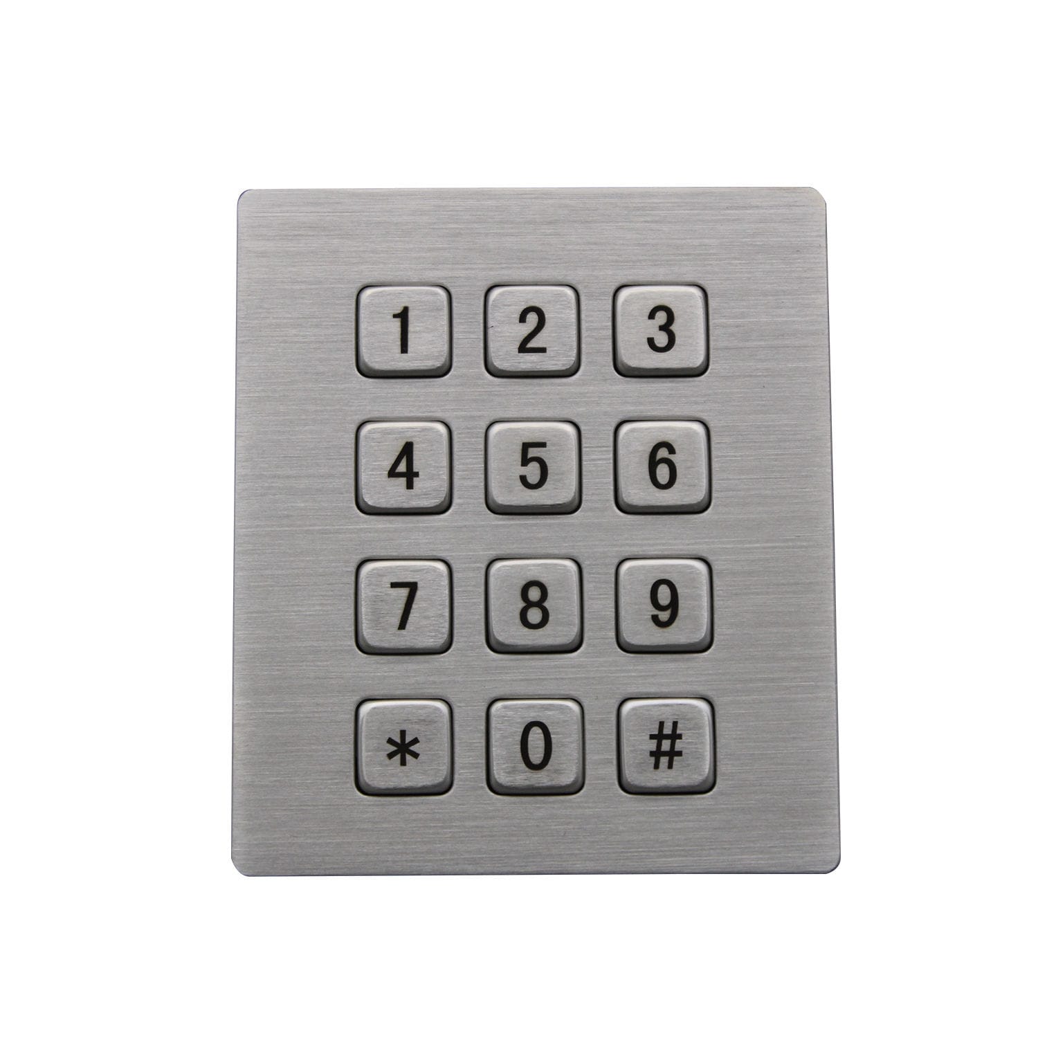 12-key keypad - D-8208J - ShenZhen DAVO Electronics Co., Ltd - panel ...
