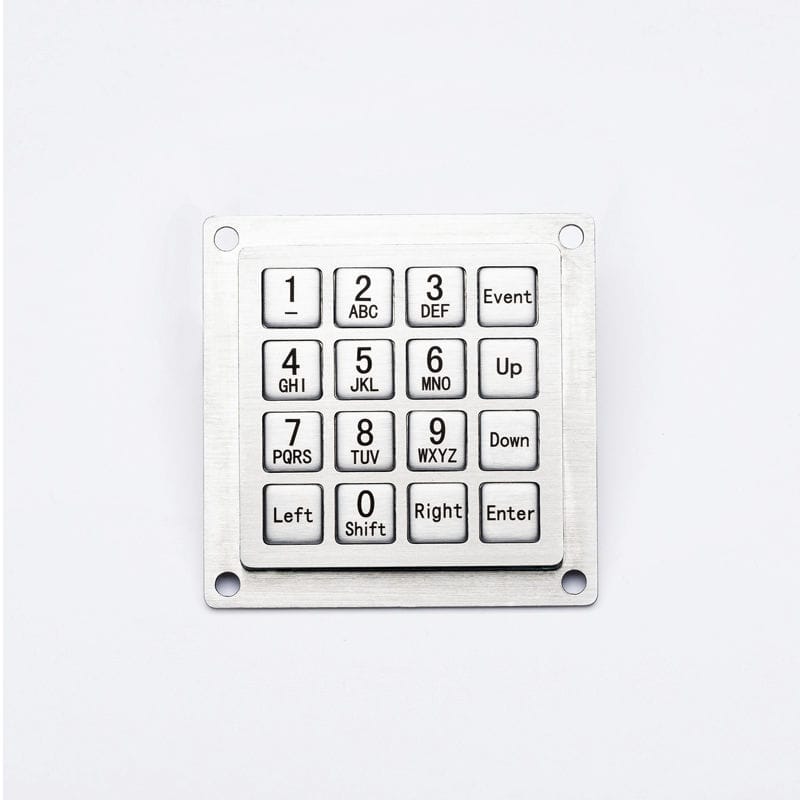 16-key keypad - D-8291 - ShenZhen DAVO Electronics Co., Ltd - panel ...
