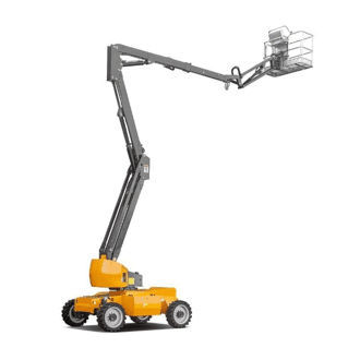 Diesel articulated boom lift - G-RZ16 - Jinan Gradin Machinery Co., Ltd ...