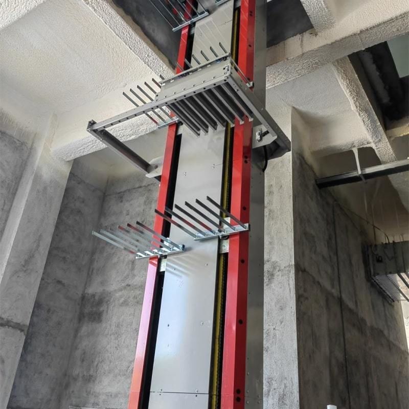 Automatic goods lift - Jinan Gradin Machinery Co., Ltd. - motorized ...