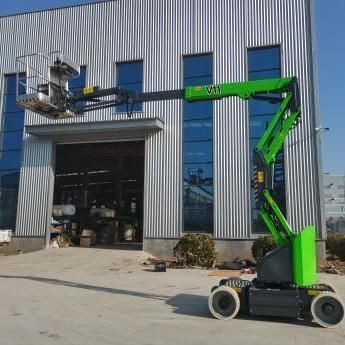 Wheeled articulated boom lift - G-V11 - Jinan Gradin Machinery Co., Ltd ...