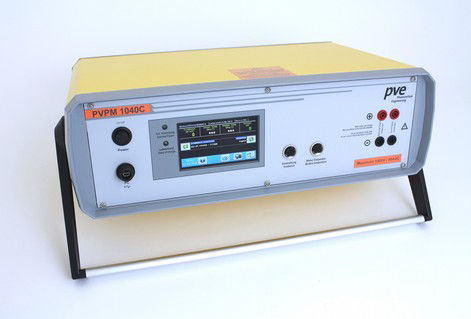 Peak power measuring device - PVPM1040C - PV-Engineering GmbH - with I ...