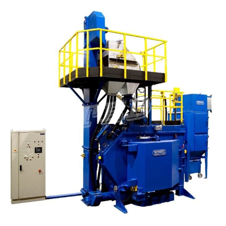 Satellite shot blasting machine - Qingdao Ted Machinery - for metal
