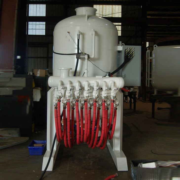 Manual sandblasting machine - Qingdao Ted Machinery - pressure