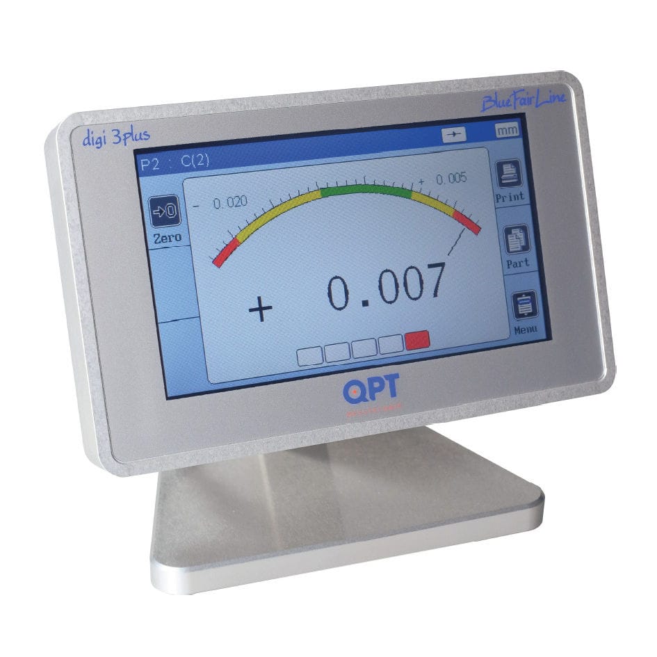 Digital indicator - digi 3plus - QPT GmbH - compact / RS-232 / USB