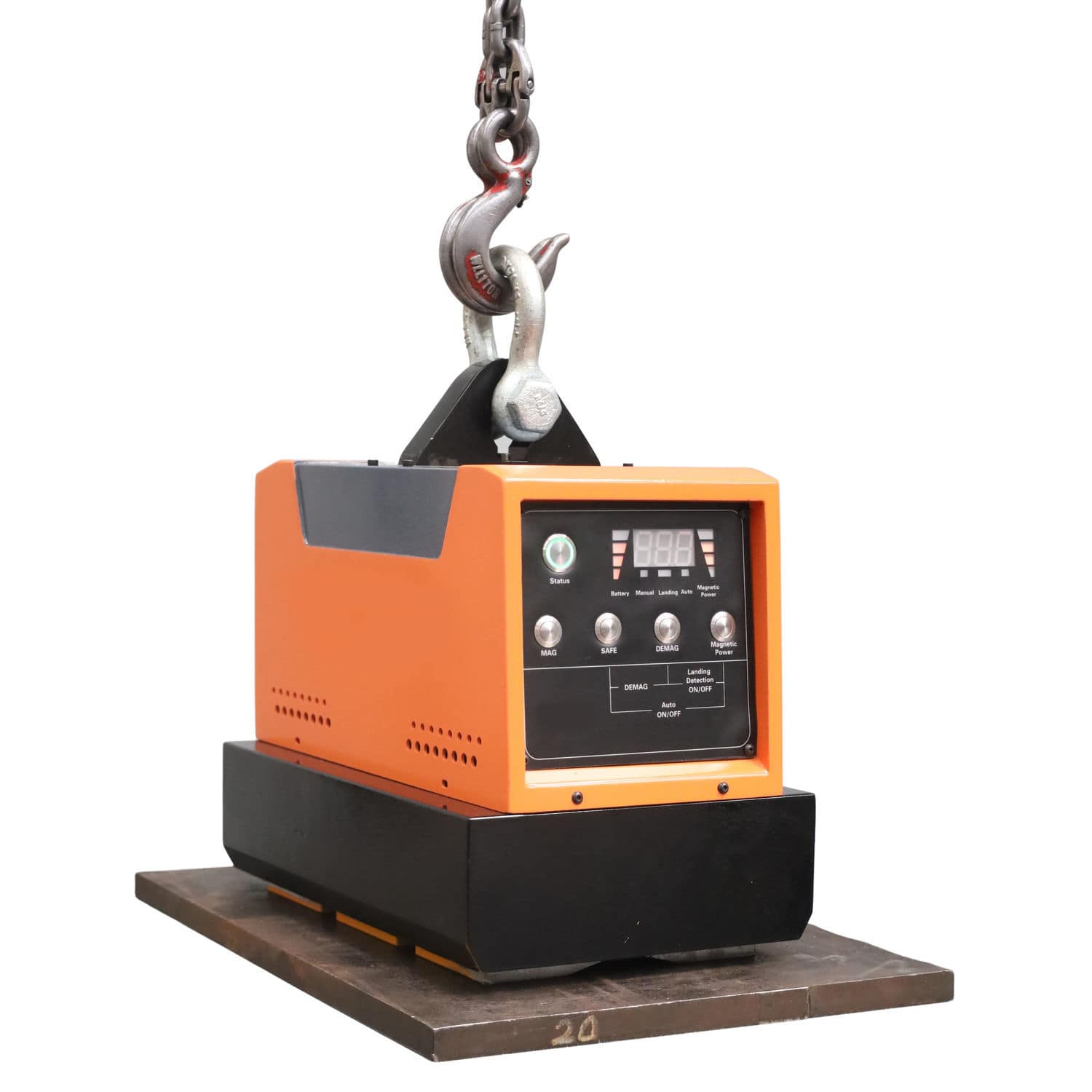 Battery electro-permanent lifting magnet - HBEP - MAGBAT-Europe bvba ...