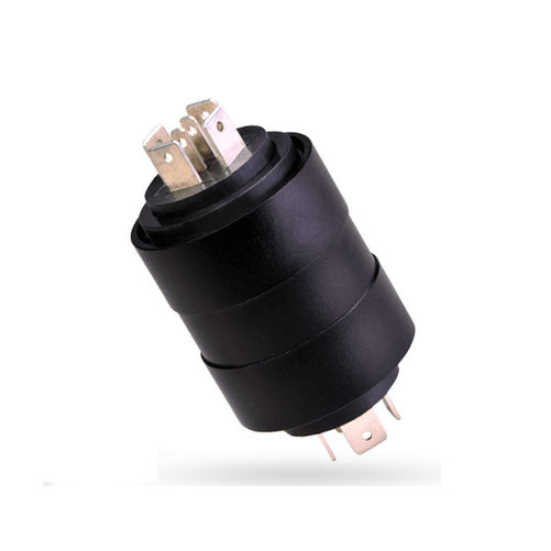 Compact slip ring - Faston-Schleifringe / Faston Slip Rings rotarX by B ...
