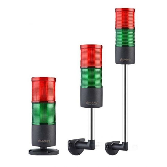 LED stack light - SNT-7024-S2 - MUCCO Warning Lights - steady / 2-color ...