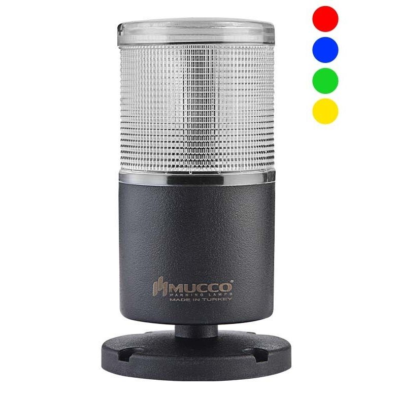 LED stack light - SNT-T72-RGB - MUCCO Warning Lights - stroboscopic ...