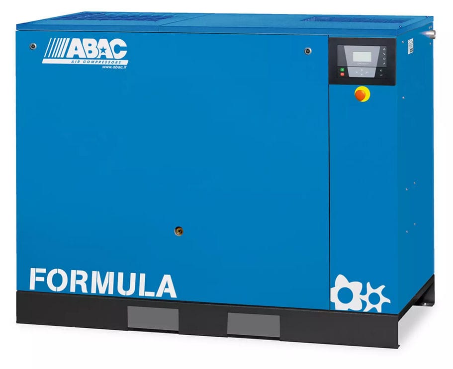 Screw compressor - FORMULA series - ABAC - air / electric / stationary