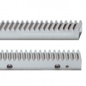 Helical-toothed rack and pinion - PR series - ATLANTA - steel / precision