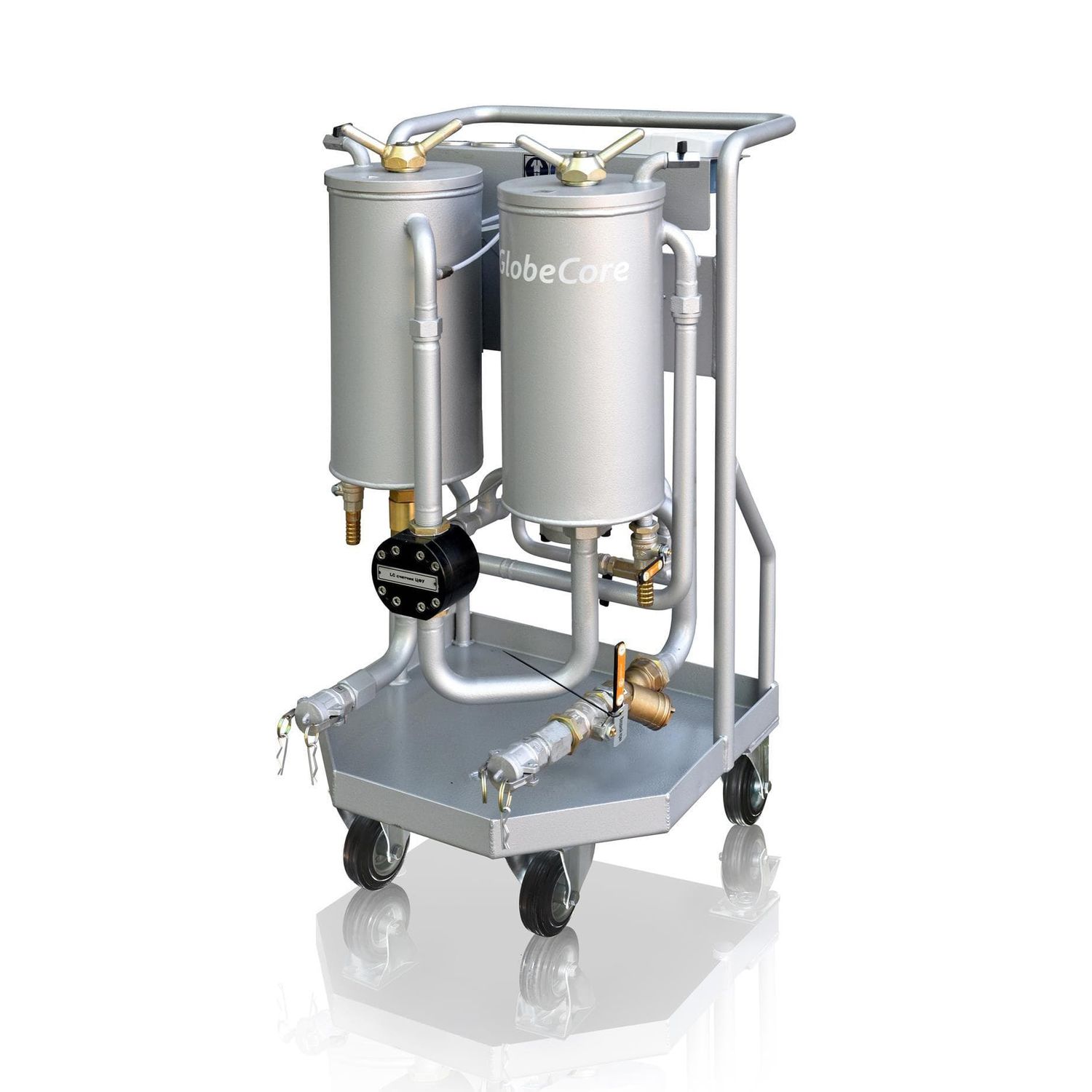 Pressure filtration unit - CMM-4,0F - GlobeCore - oil / mobile
