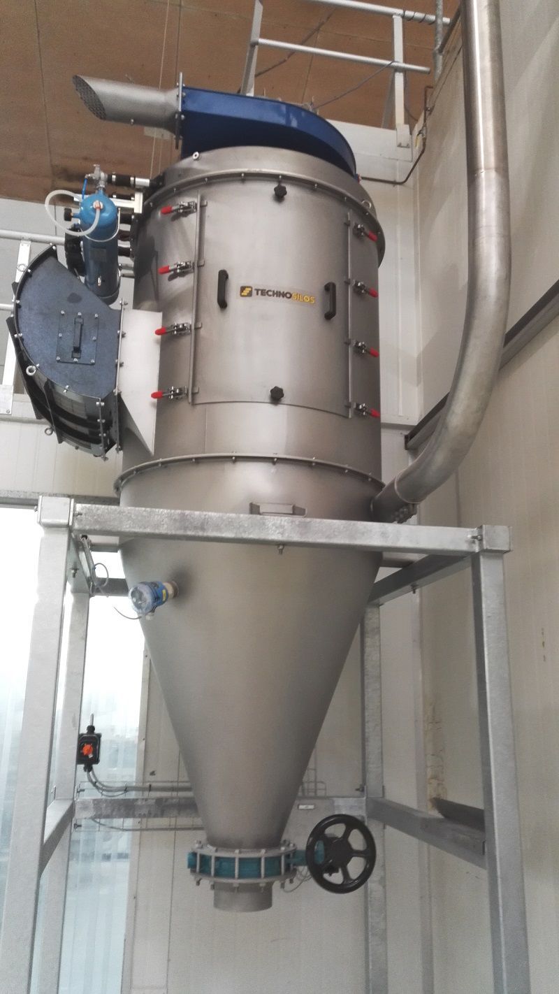 Dust suction system - TECHNOSILOS - industrial / fixed
