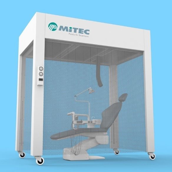 Ventilated clean room - ISOLA COMPACT - MiTEC - bio-containment