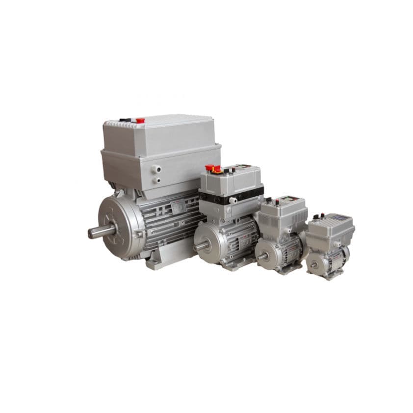 Asynchronous motor - TRAMEC - three-phase / high-efficiency / CANopen