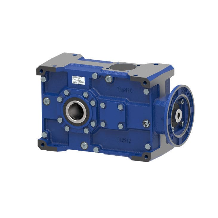 Bevel gearbox - T - TRAMEC - coaxial / solid-shaft / 200 - 500 Nm