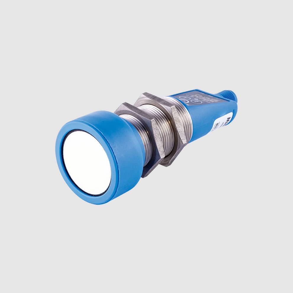 Cylindrical distance sensor - Mid+ 340 - Midatec - ultrasonic / analog ...