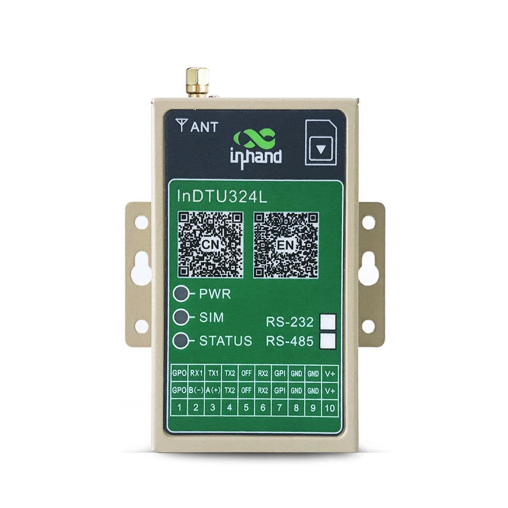 Industrial modem - InDTU324 - InHand Networks - cellular / DTU / multi ...
