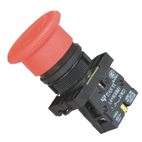 Mushroom push-button switch - LAY5 series - Shanghai Tianyi Electric Co ...