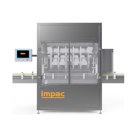 Automatic filler capper labeler - PYTHON - impac Engineering ltd. - PLC ...