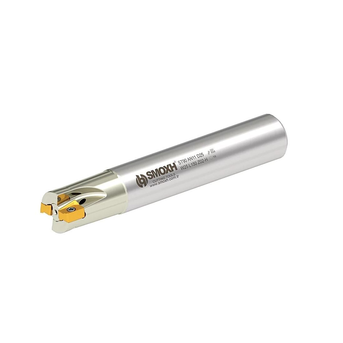Corner rounding milling cutter - ST90 AN11 D25 W25 L150 Z02-H - SMOXH ...