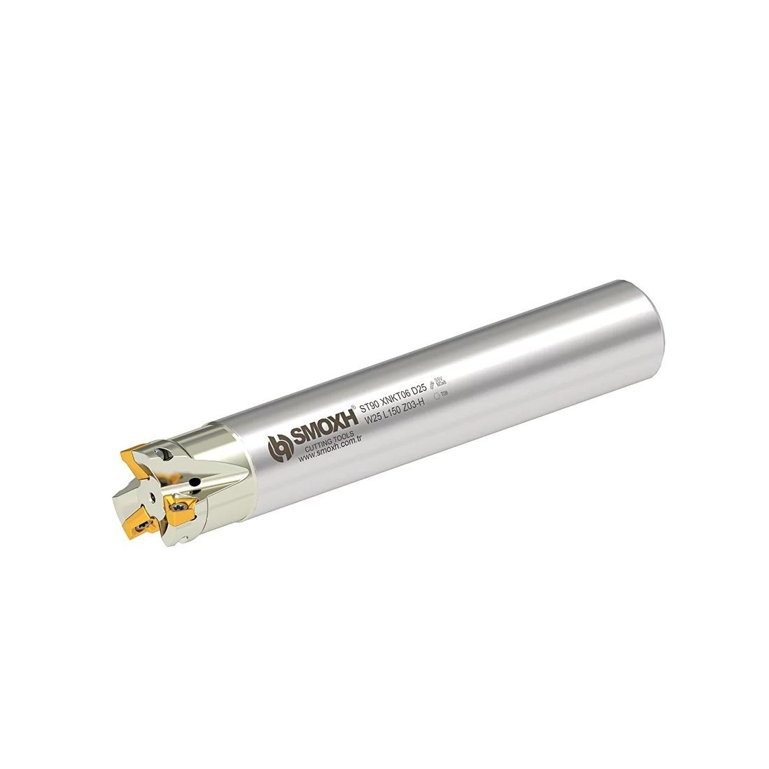 Corner rounding milling cutter - ST90 XNKT06 D25 W25 L150 Z03-H - SMOXH ...