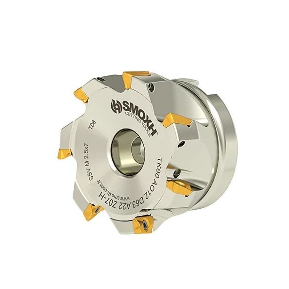 Shell-end milling cutter - TK90 AO12 D63 A22 Z07-H - SMOXH CUTTING ...